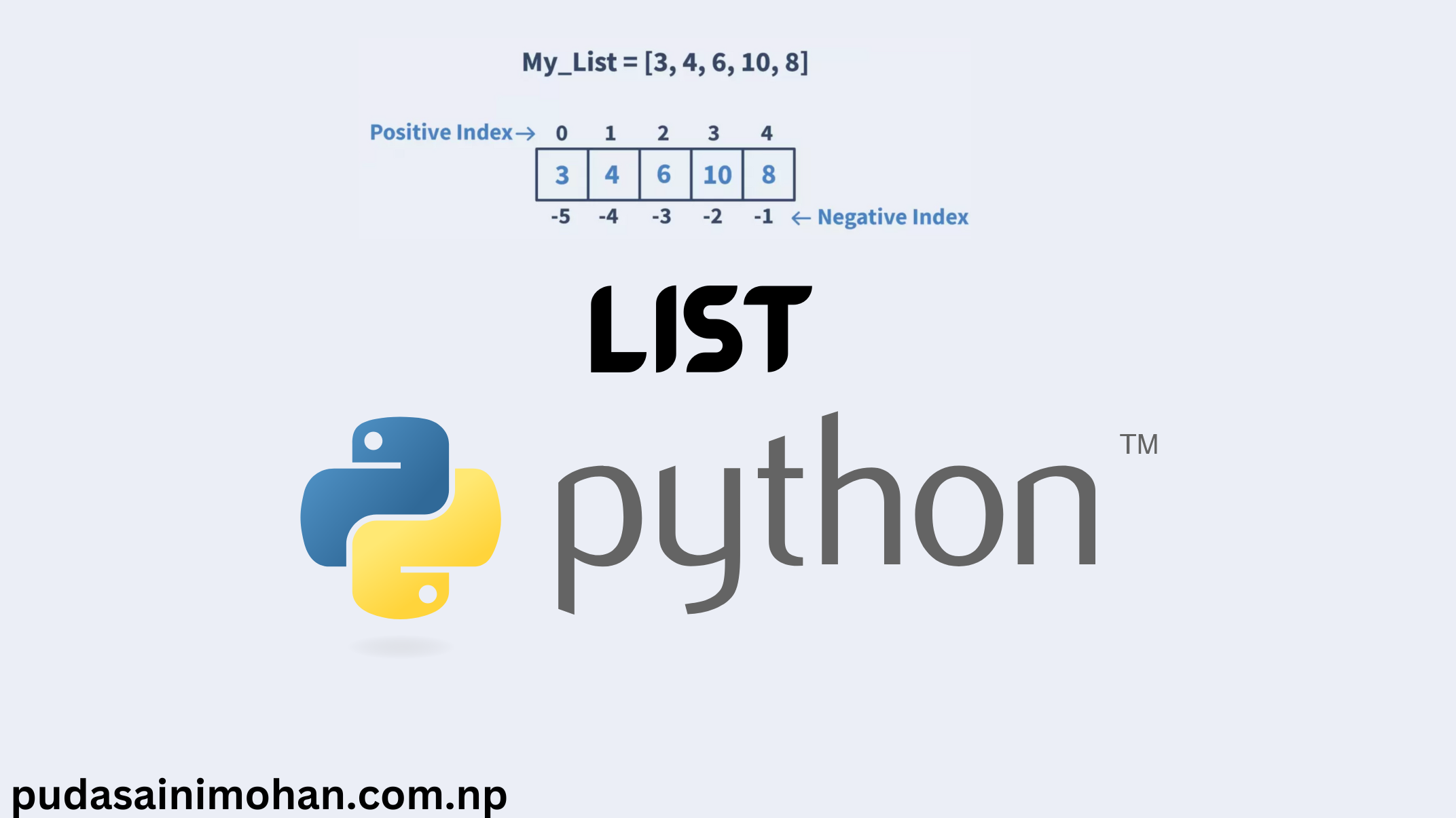 Working with Lists in Python | Mohan Pudasaini